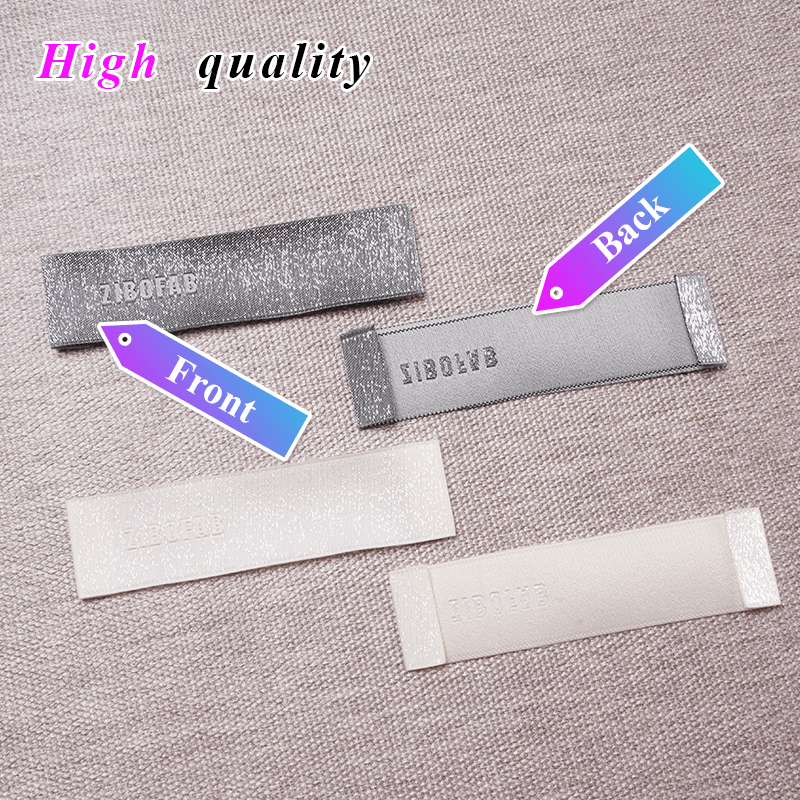 Custom Private logo Folding Clothing Labels, High-density Garment ...