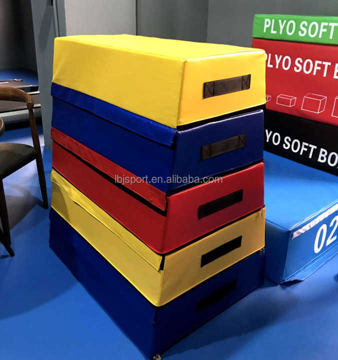 Children Happy Gymnastics Four-section Stackable Plyo Box Fitness ...