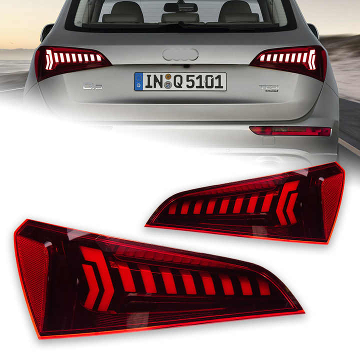 Audi Q5 LED Tail Lights - Dynamic Signal Animation