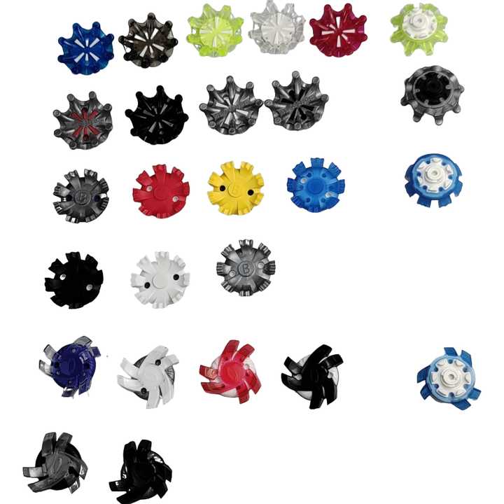 Easy Replacement Spikes Cleats Golf Shoes Black Soft TPU Spikes Anti ...
