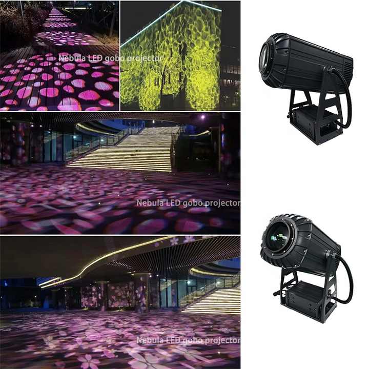 NEBULA 1000W LED Gobo Projector - Waterproof IP65 Outdoor Light