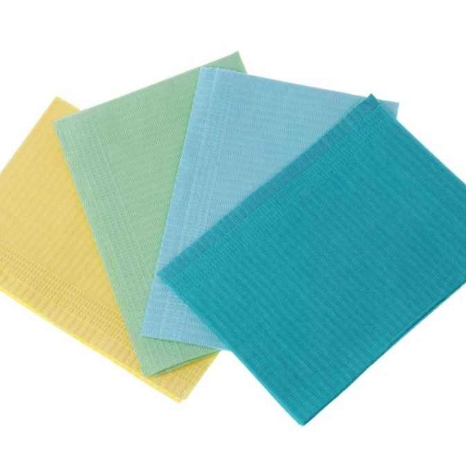 High Quality Colorful Disposable Dental Bib Paper Roll