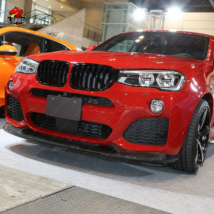 Carbon Body Kit 3D Style Front Lip for BMW X3 X4 MT F25 F26 Car Kits ...