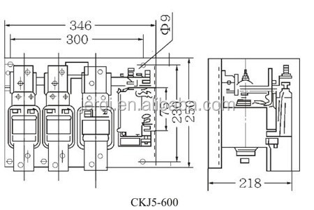 vacuum contactor 80A 125A 160A 250A 400A 600A 1000A 1250A 1600A 2000A ...