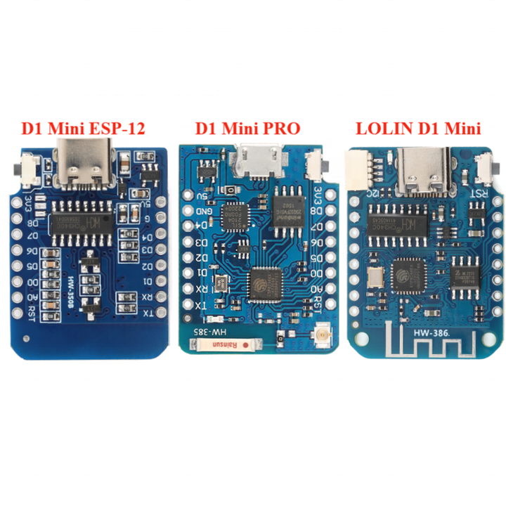 WeMos LOLIN D1 Mini Pro NodeMcu Lua WIFI Internet of Things IOT ...