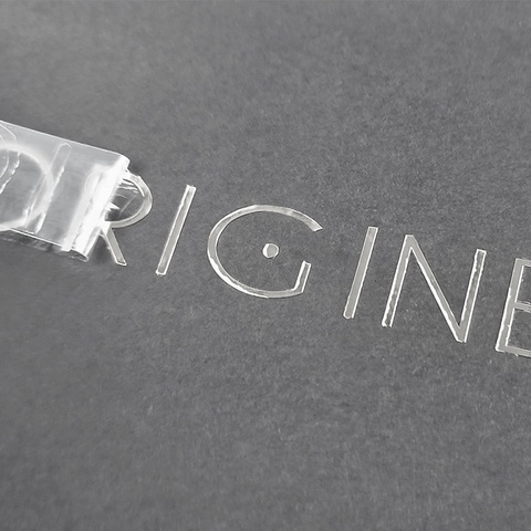 Customize Luxury Gold Adhesive Label Transfer Metal Sticker
