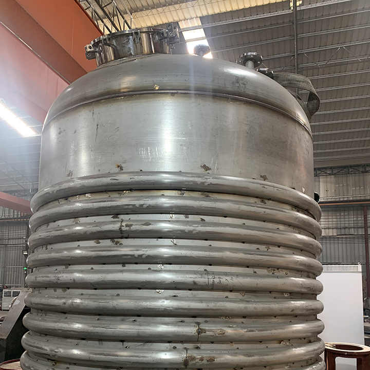 High Viscosity Chemical Vacuum Complete Reactor Condenser Reactor Tank ...