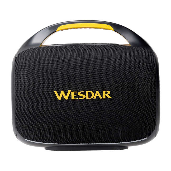 Wesdar Logo Portable for Bluetooth V5.3 Speaker with RGB Light Handheld ...
