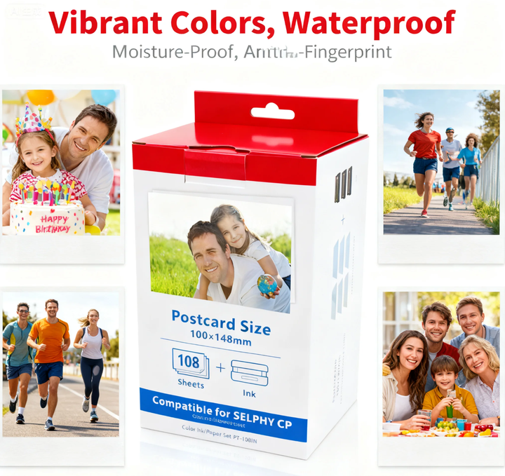 KP 108 in Glossy Photo Paper M Color Color Ink Paper Photo Paper - 108 ...