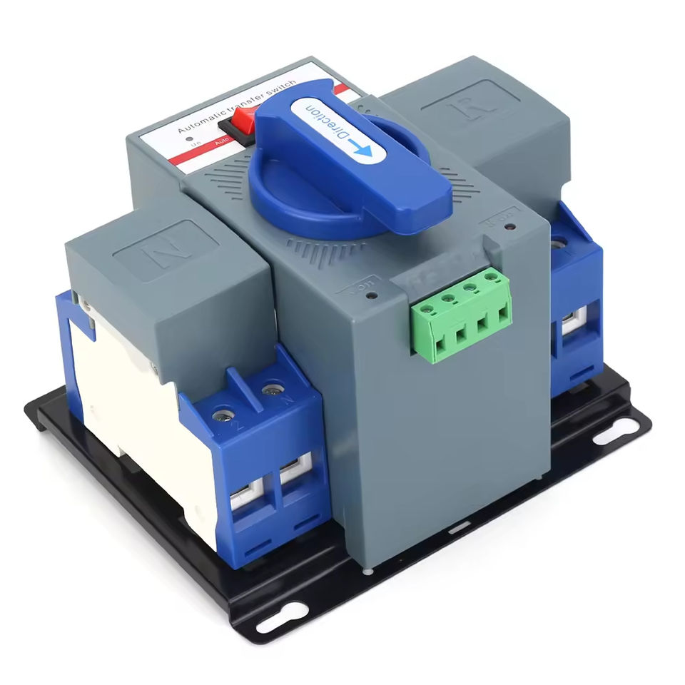 Professional 63A Single Phase CB Type Dual Power Transfer Switch 4kA ...