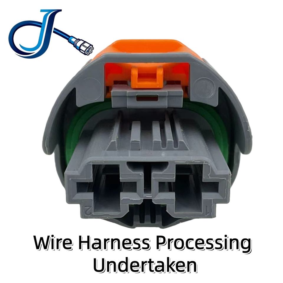 TE Brand Waterproof 2 Pin Female Gray Housing 1544978-3 Automotive ...