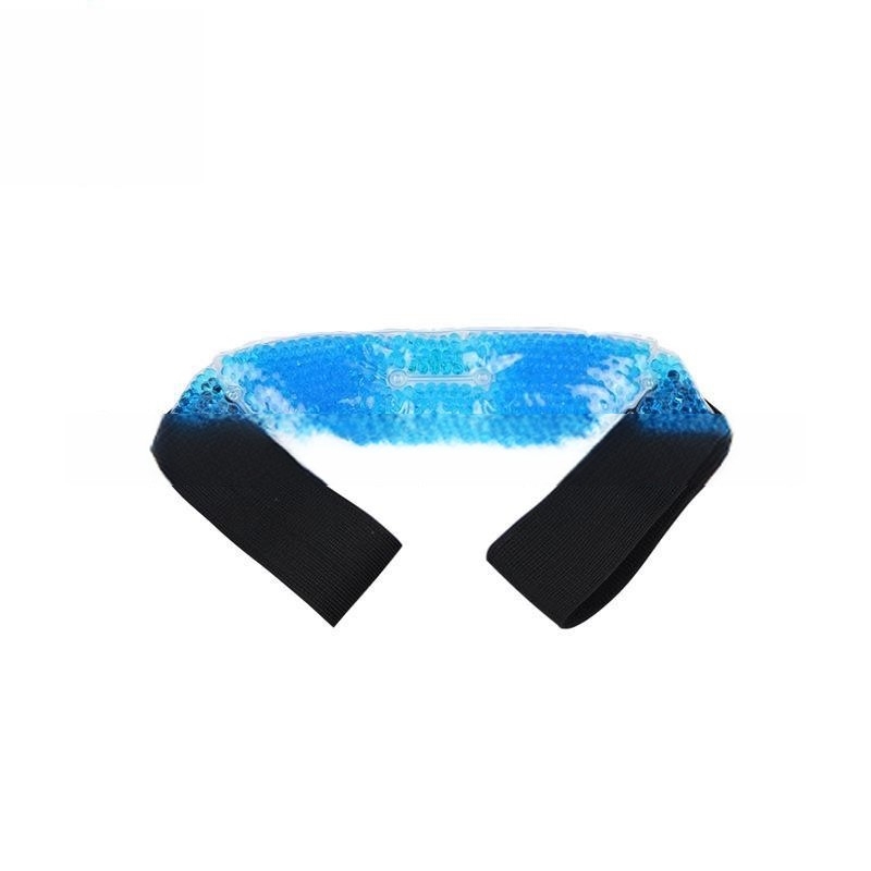 Physical fever reduction Gel bead Cooling headband for sick people