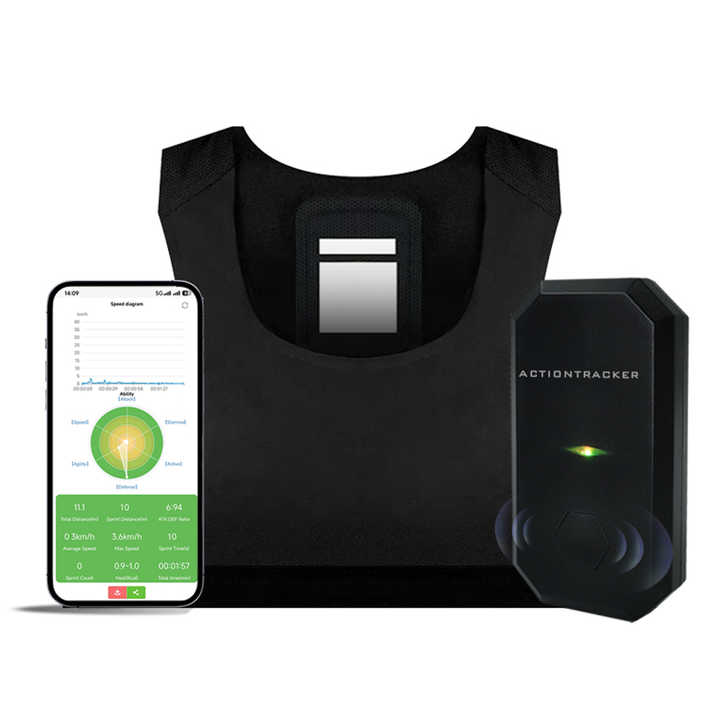 Football Activity Tracker & Performance Tank Top - Gps+vest