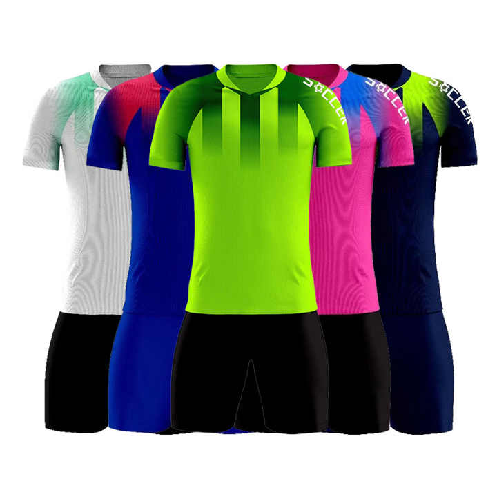 Shop Custom Green Soccer Jerseys - Quick-Dry & Comfortable