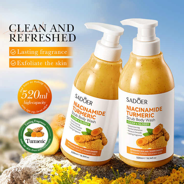 SADOER High-quality Deep Body Cleansing Whitening Exfoliating ...