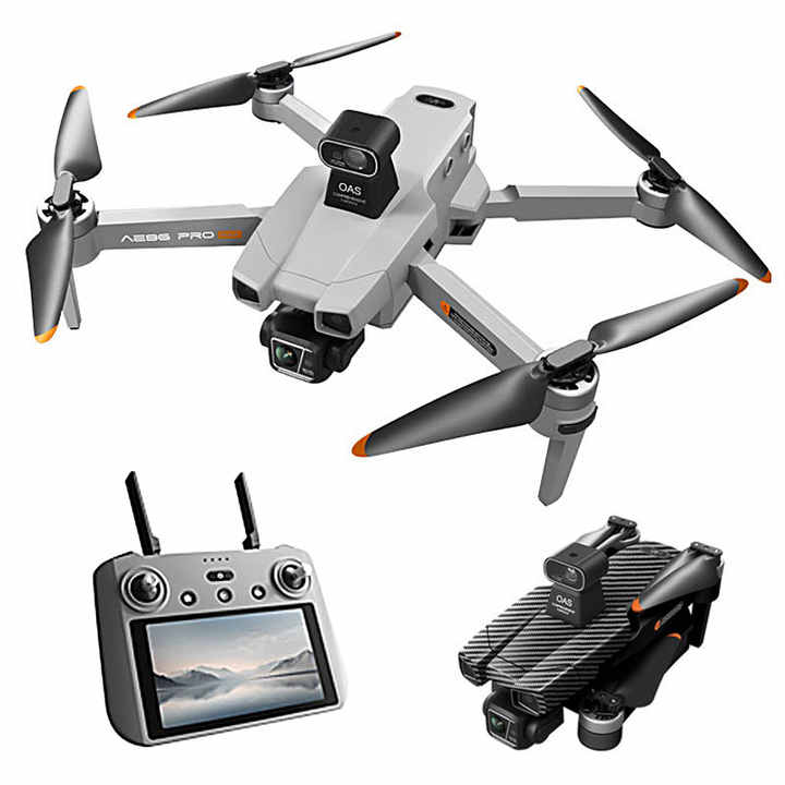 AE86 Pro Max Drone - 4K Camera, 3-Axis Brushless Quadcopter