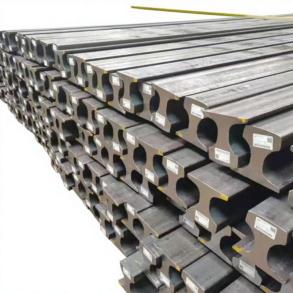 Crane Rail Steel Track QU80 Steel Rail GB Standard for Port Machinery ...