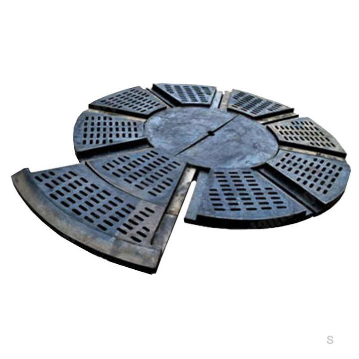 Casting High Manganese Steel Diaphragm for Ball Mill