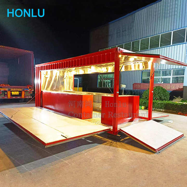 Container Restaurant - Prefabricated Shipping Container Food Truck