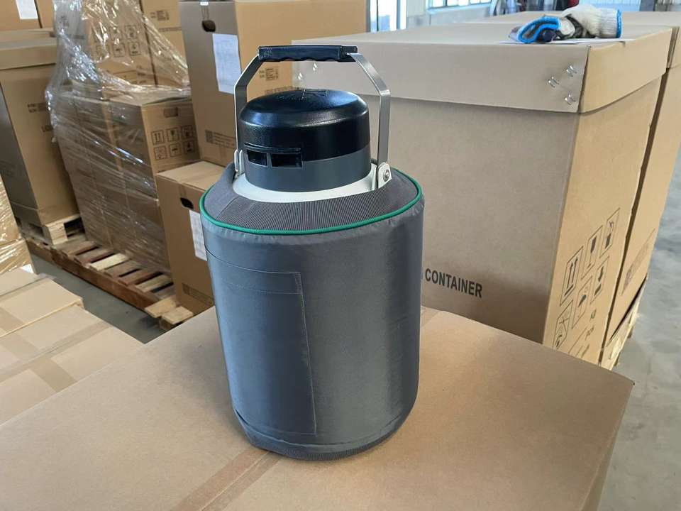 Air Transport Frozen Semen Samples Liquid Nitrogen Container LN2 Tank ...