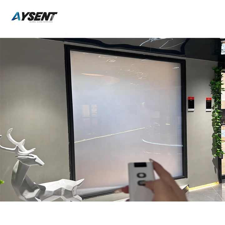 PDLC Smart Glass - Self-Adhesive Electronic Switchable Film