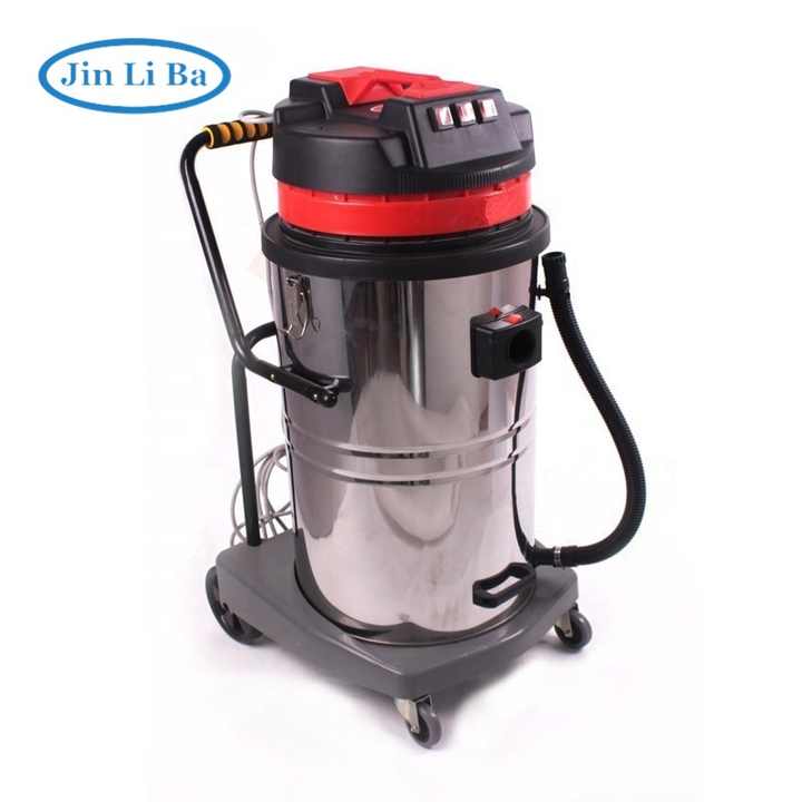 JINLIBA 100L Super Powerful Motor Industrial Wet Dry Vacuum Cleaner