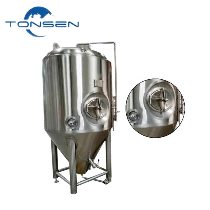 Double Walled Cooling Jacket Conical Beer Fermenter Stainless Steel Fermentation Tank 50l 75l ...