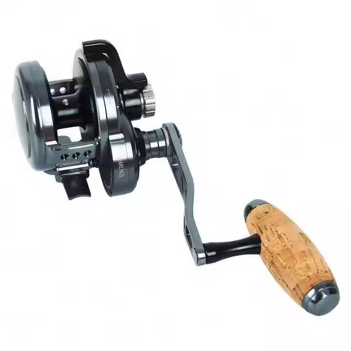 Metal Slow Fishing Reel Handle Knob Sea Fishing Vessels Tackle 9+2BB 6. ...