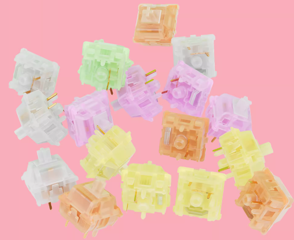 MMD Tactile INK Colorful Switches 55g MX Switch Gaming 5 Pins Lubed ...