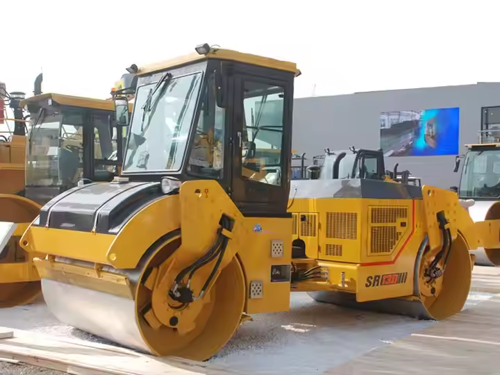 13 Ton Double Drum Road Roller SRD13-C6 Vibratory Roller Compactor ...