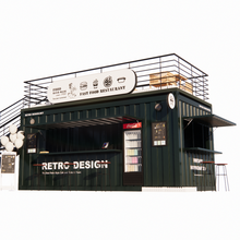 Prefabricated Cargo Shop - Mobile Modular Restaurant
