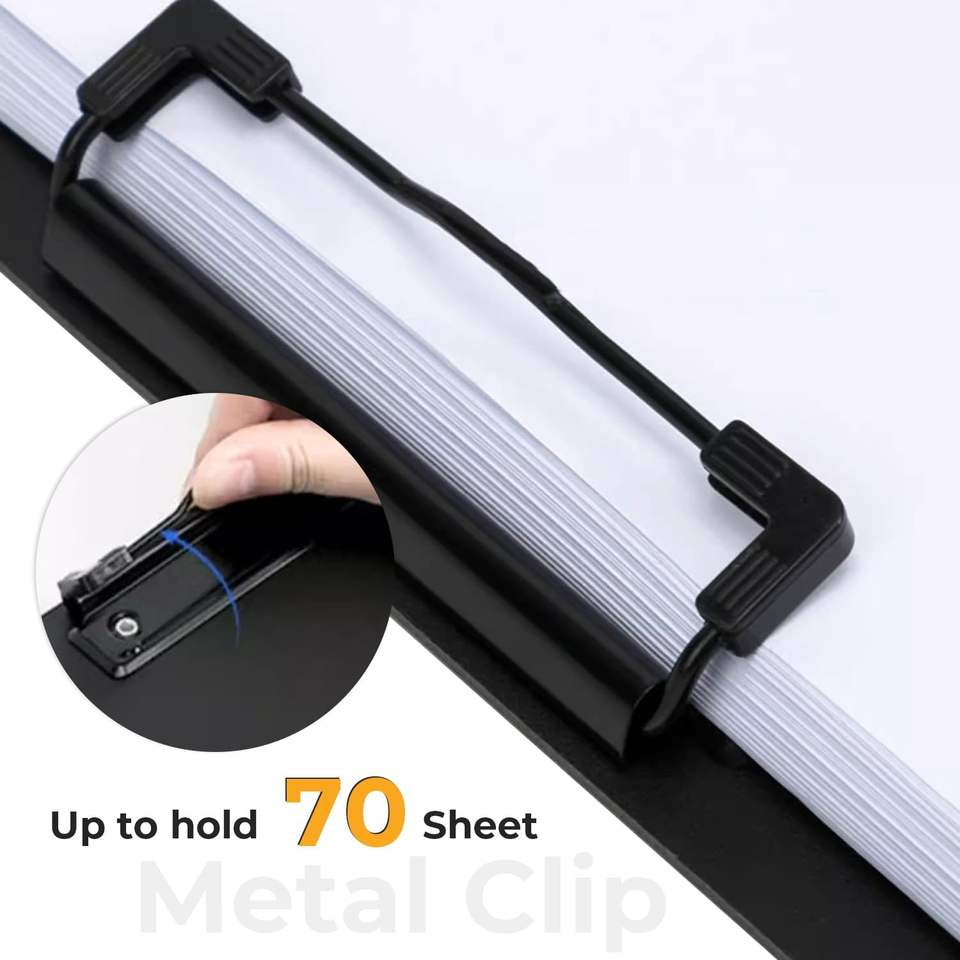 Wholesale Double Clip A4 Paper File Folder PP Foldable Office Clip File ...