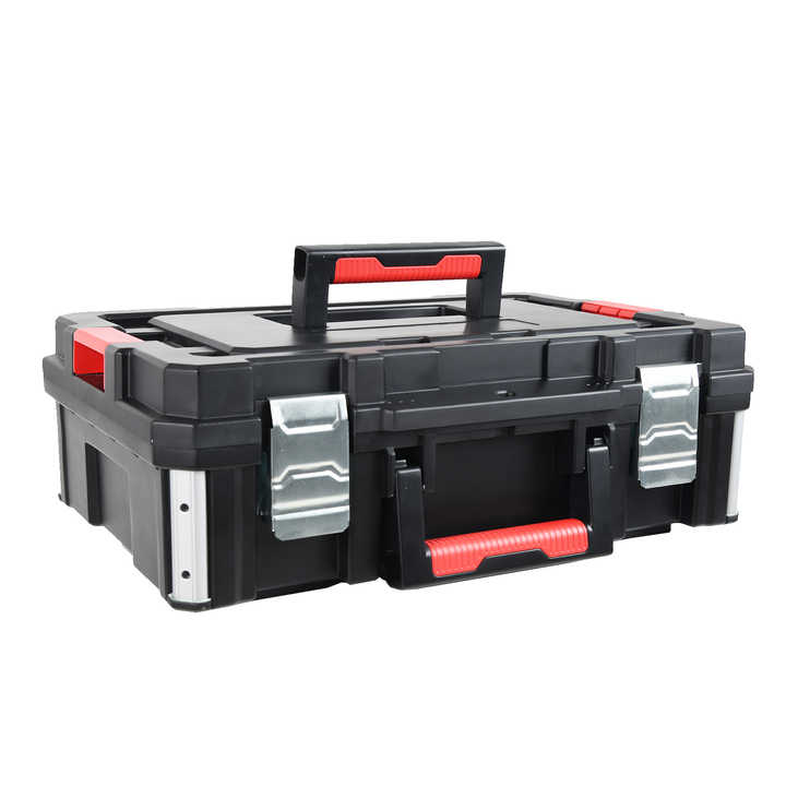 Vertak Tool Cart with Handle and Wheels Plastic Rolling Stackable Modular Tool Box for Sale ...