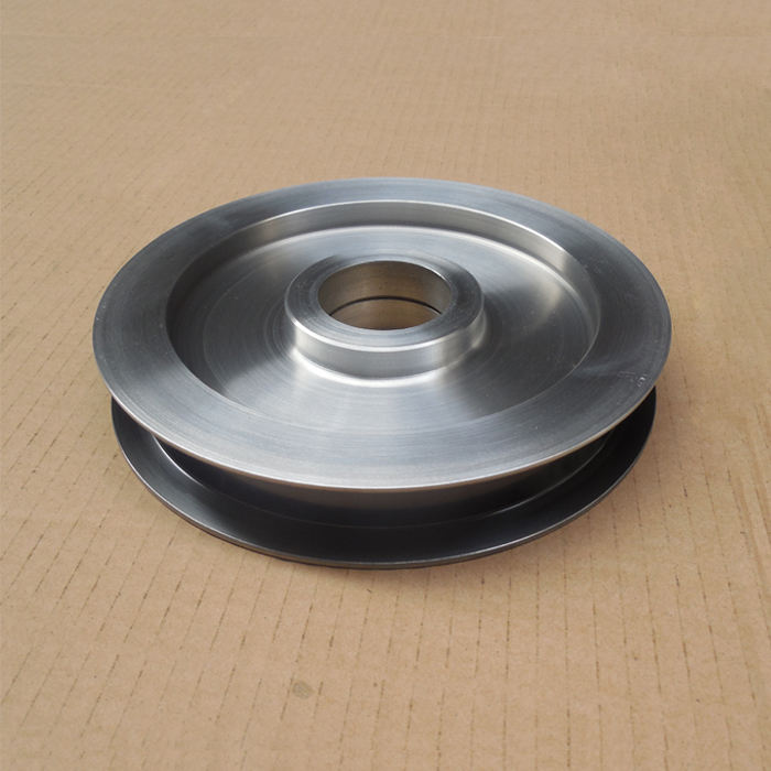 Flat Groove Lapping Wire Drawing Ceramic Coated Capstan Pulley