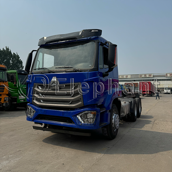 Heavy Duty Truck Sinotruk Howo N7 Hohan 6x4 10 Wheel 50000km Tractor ...
