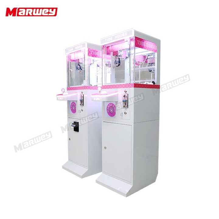 Indoor Amusement Gift Crane Machine Children Coin Operated Clamping ...