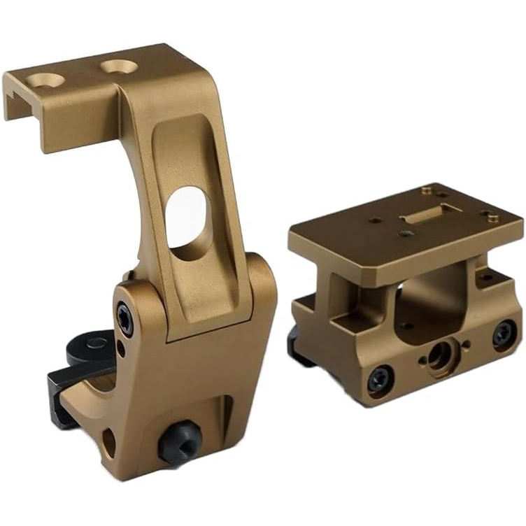 Flip up FTC Magnifier Scope QD Mount & Red Dot Sight Riser Mount 2.26 ...