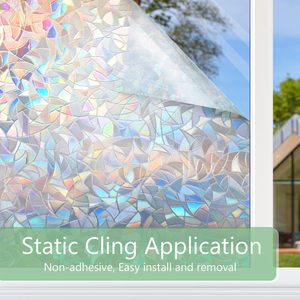 Catch Attention with Vibrant 3d static cling decal for Any Window Display