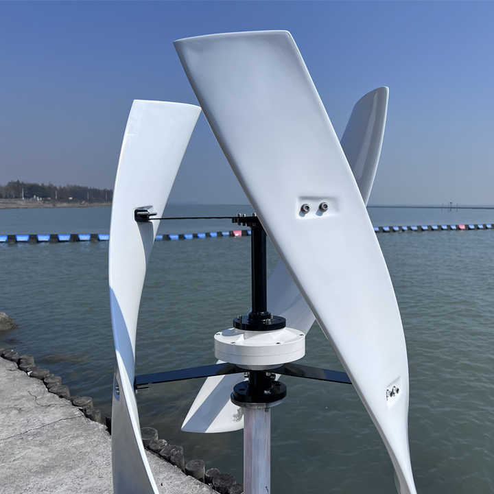 5KW Wind Turbine Generator & 5KW Solar Panels Hybrid Power System for ...