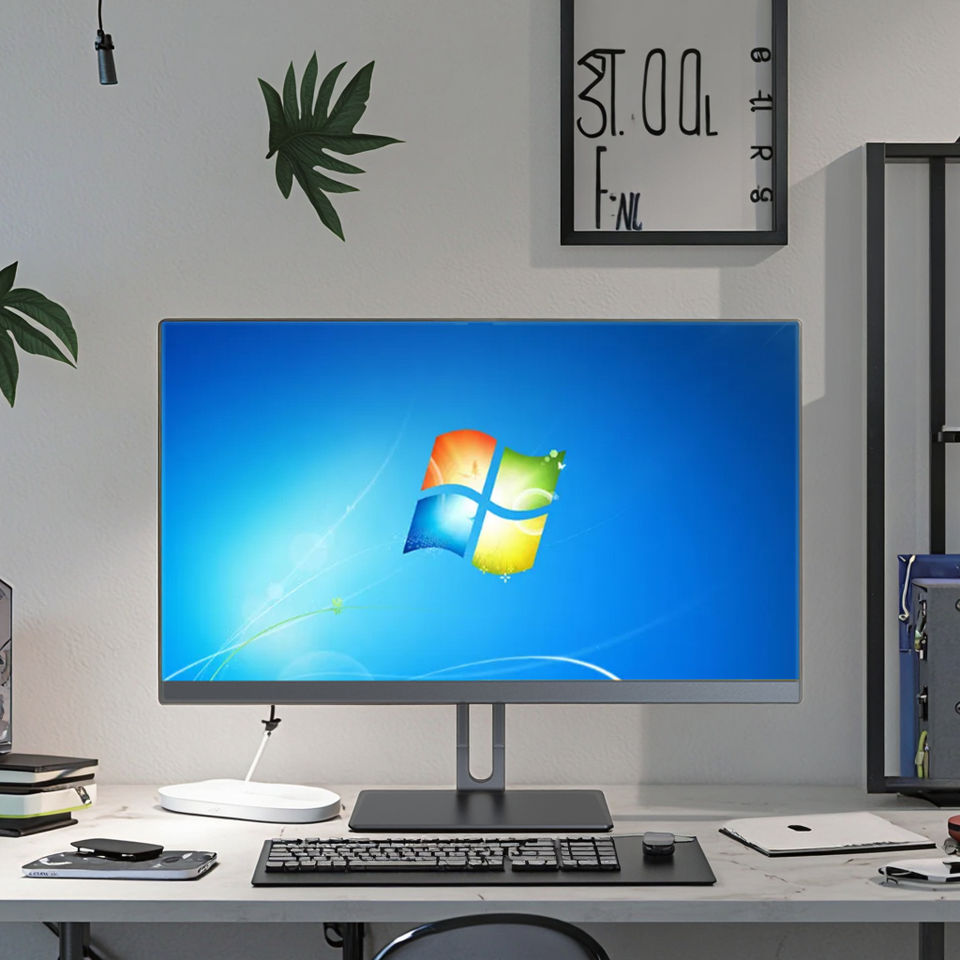 OEM ODM 24'' 27'' Computer Desktop Pc All in One Desktop Computer ...