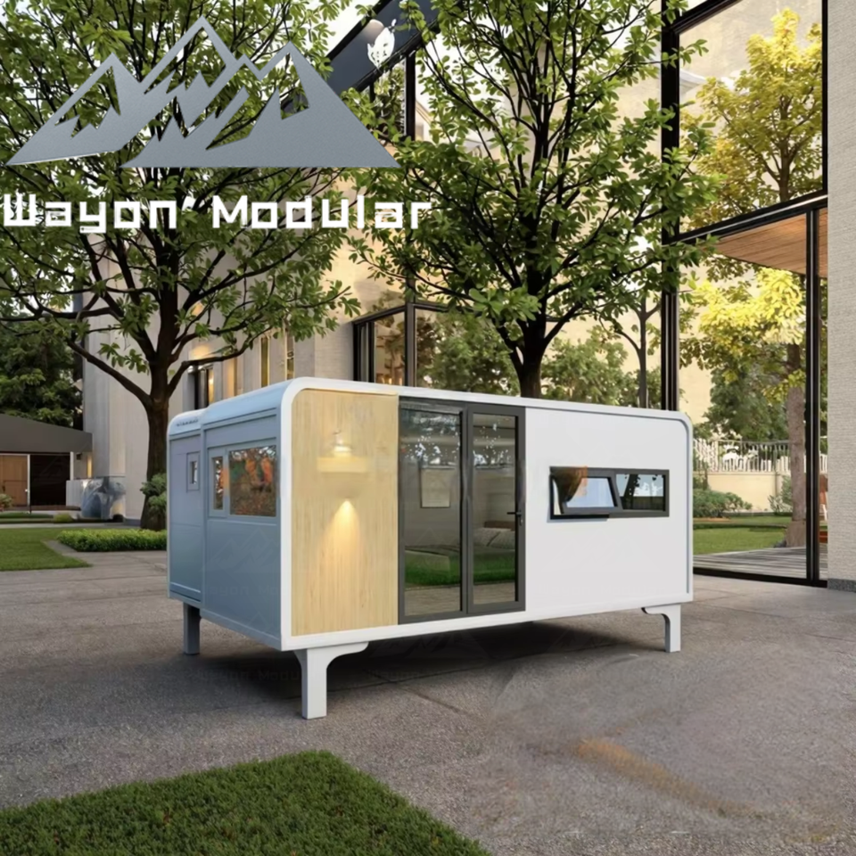 Wayon Modern Insulated Prefab Office Pod with Full Glass Wall for ...