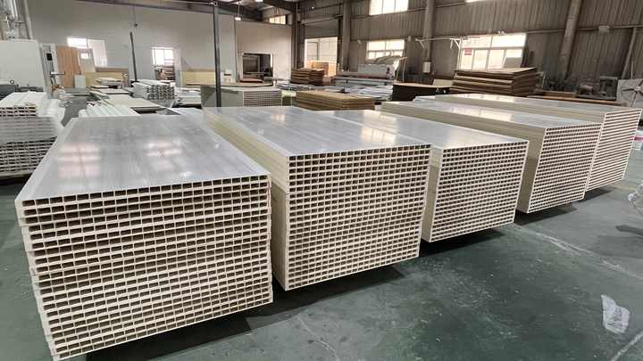 35mm Thickness WPC Panel WPC Door Core for Assemble Doors Making Saudi ...