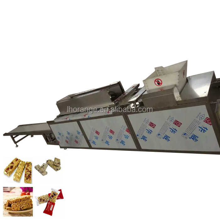 Automatic Muesli Nut Candy Bar Making Machine Cereal Protein Energy Bar ...