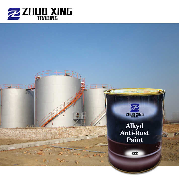 Alkyd Anti-Rust Paint for H-beam/ Angle Steel/ Channel Steel/ Steel ...