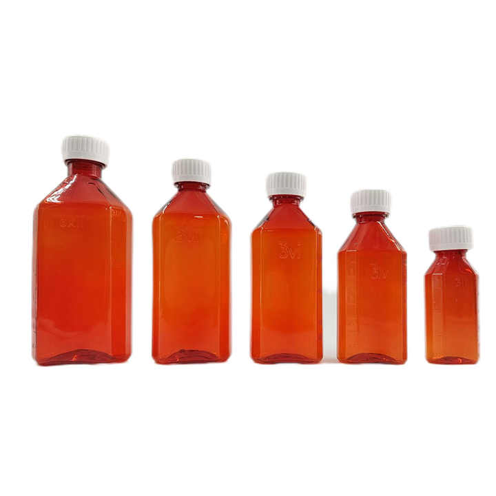 High Quality Amber 50ML Liquid Bottles Pharma Bottle Pharma Pet Bottle ...