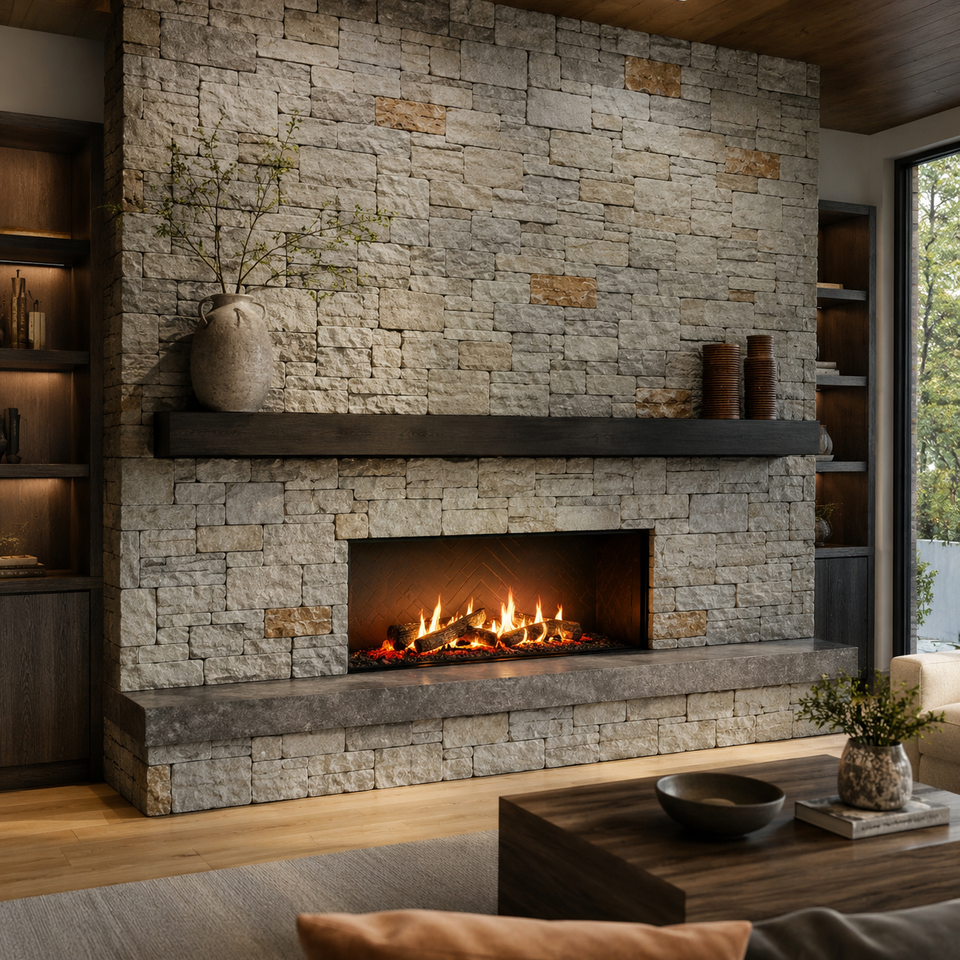 Exterior Wall Cladding Stone Veneer Beige Yellow White Slate Natural ...