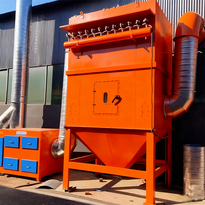 Industrial Pulse Dust Extractor Collector Vertical Type for ...