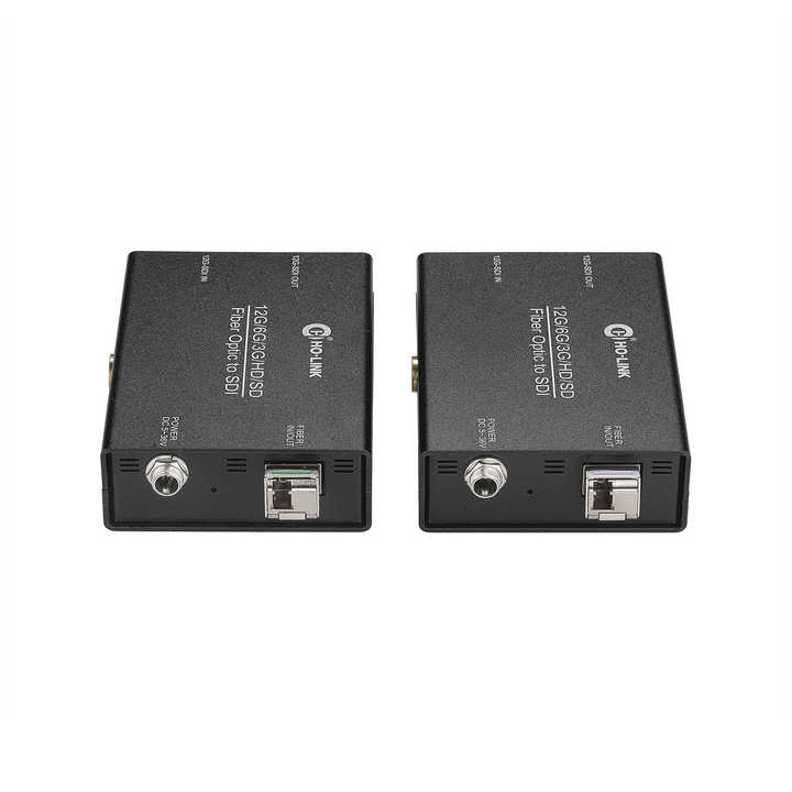 SDI Fiber Optical Transceiver 1-Channel Forward + 1-Channel Backward ...