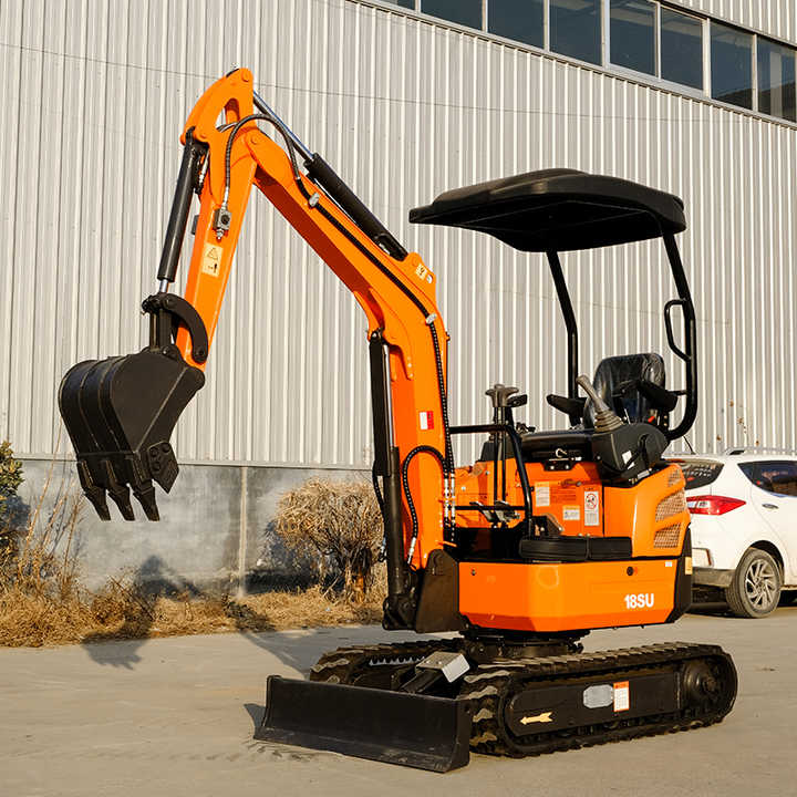 EPA/EURO 5 Komatsu PC01 Mini Small Excavators 1 Ton Digger Mini ...