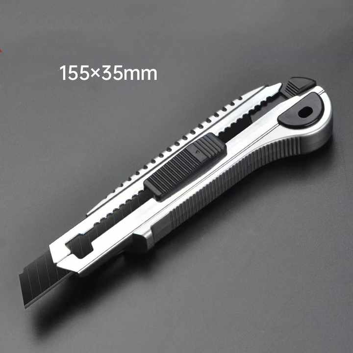 18 mm Sliding Knife Heavy Duty Self Loading Blade Utility Cutter Knife ...